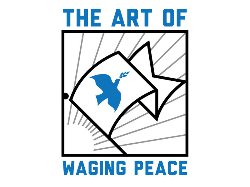 Waging Peace design by Dylan Rooke on Dribbble