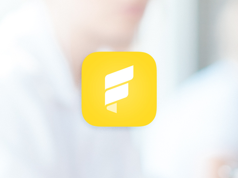 Fold App Icon by Michael Gluzman on Dribbble
