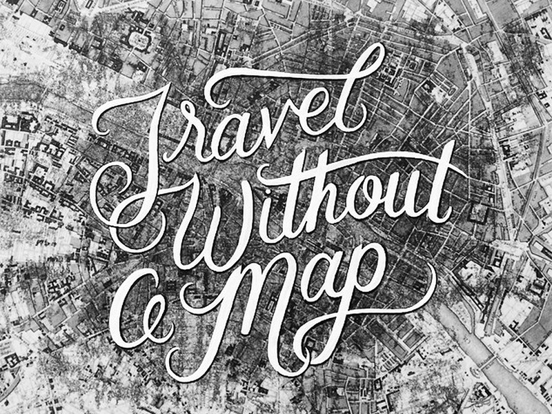 Travel Without a Map by Jenna Carando on Dribbble