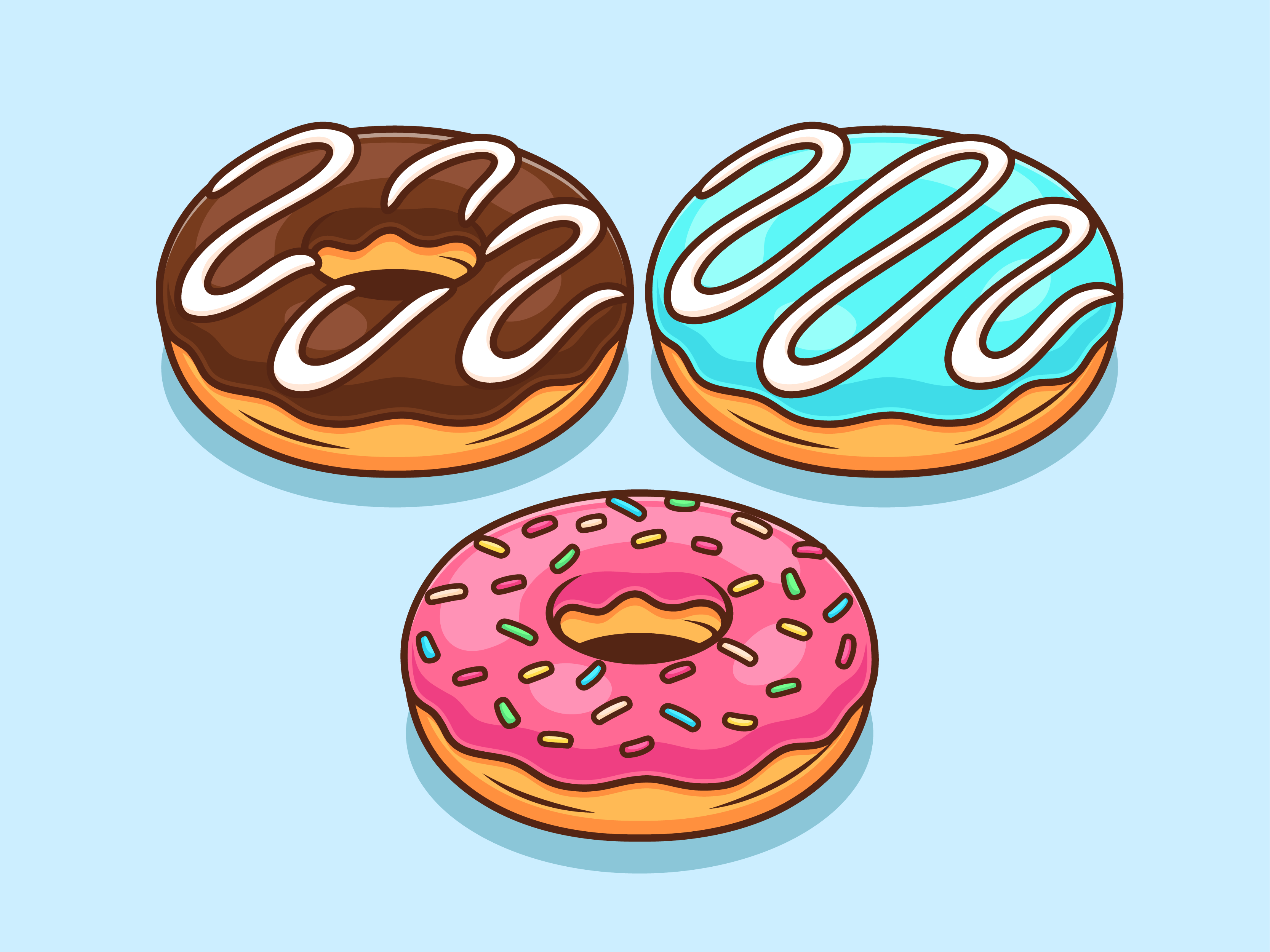Random Icon Collection🧼🥐🍿 by catalyst on Dribbble