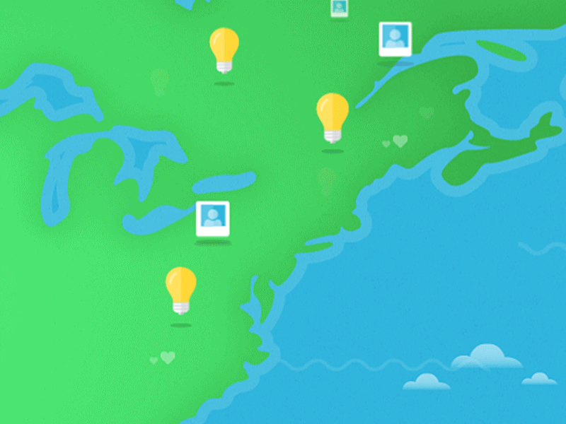 Interactive Map by Lucas Joseph Ballasy for Barrel on Dribbble