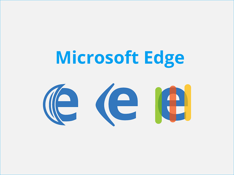 Microsoft Edge Logo Redesign by Brandon Mowat on Dribbble