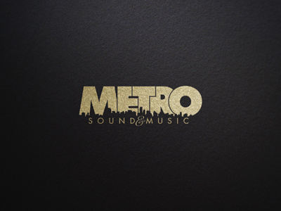 Metro Logo by Stacie Snoddon on Dribbble