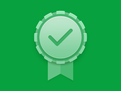 Badge by wudy on Dribbble