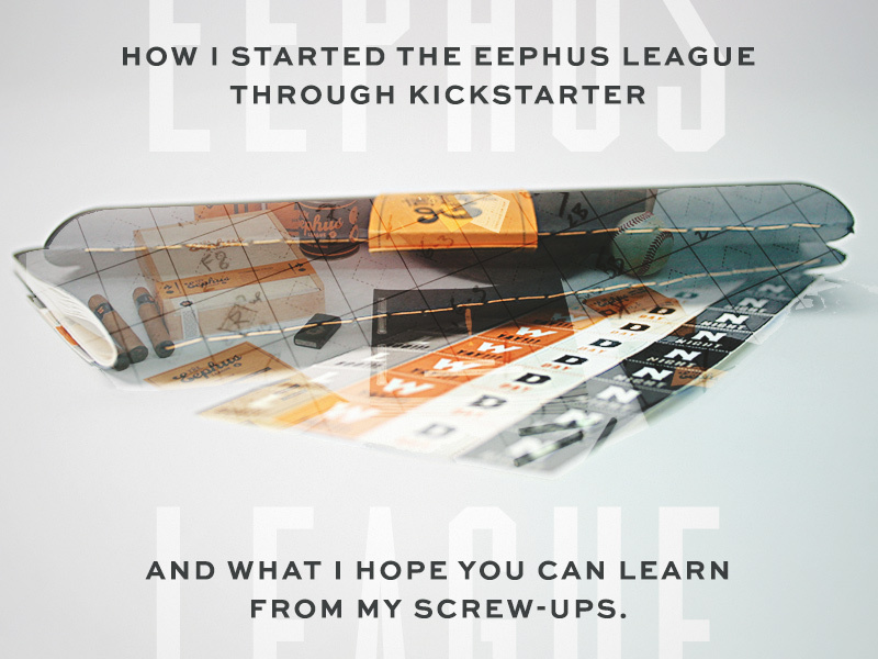 Kickstarter tips article by Bethany Heck on Dribbble