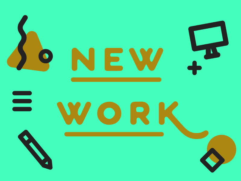New Work. Good Vibes. by Shane Harris on Dribbble