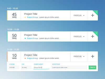 Time Tracking Assistant UI by Aqeela Valley for Isoflow on Dribbble
