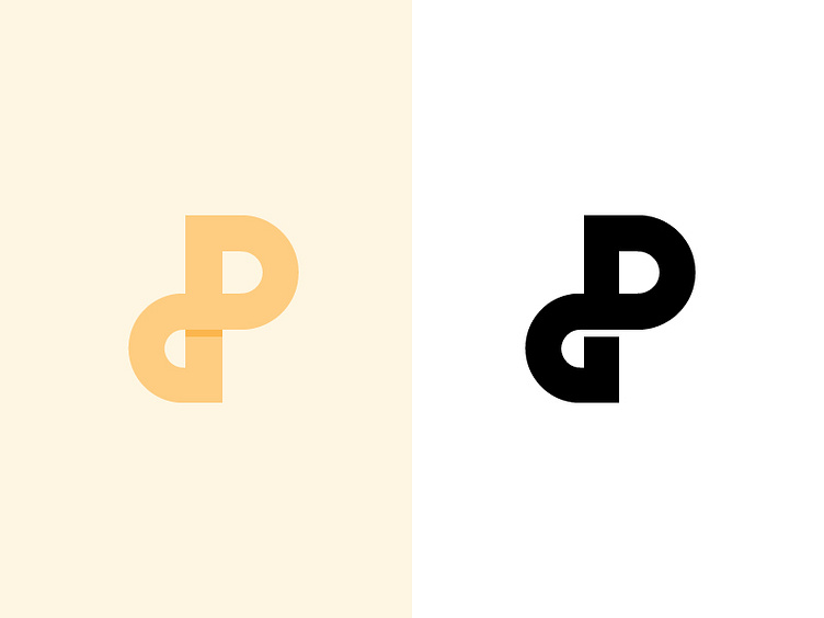 Type exploration with the P by Jess Aguilera on Dribbble