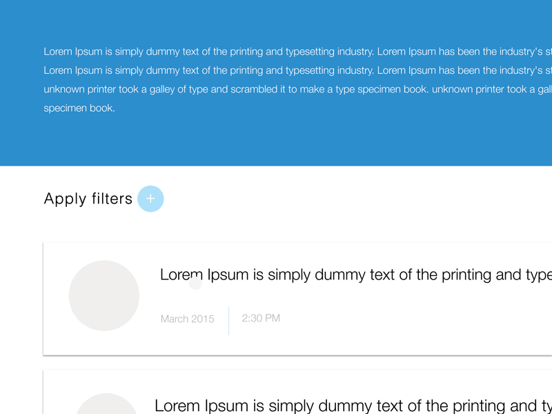 Applying Filter!! by Ullas Sebastian on Dribbble