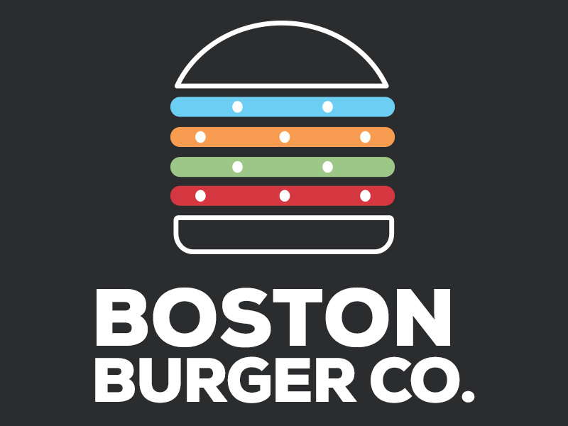 Boston Burger Company Rebrand by Molly Woods 🌲🌳 on Dribbble