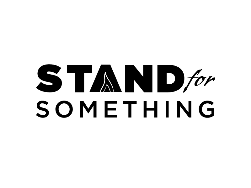 Logo "Stand for Something" by Harish Chouhan on Dribbble