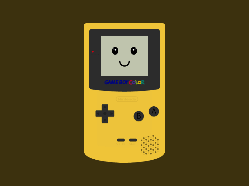 Game Boy Color by Tom Loots on Dribbble
