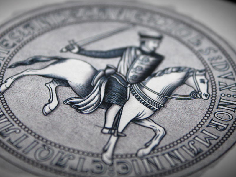 Magna Carta Seal by Alexander Chin on Dribbble