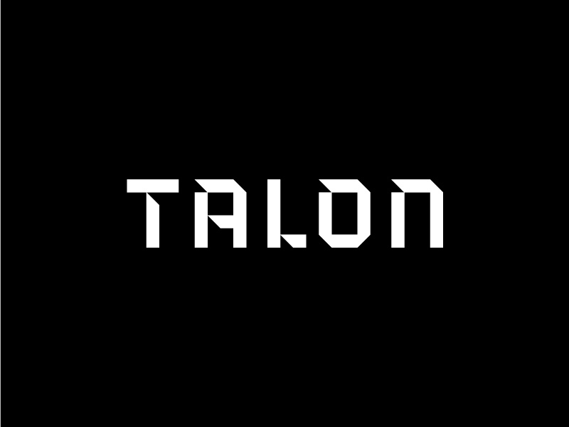 Talon Type by Greg Anthony Thomas for 828 on Dribbble
