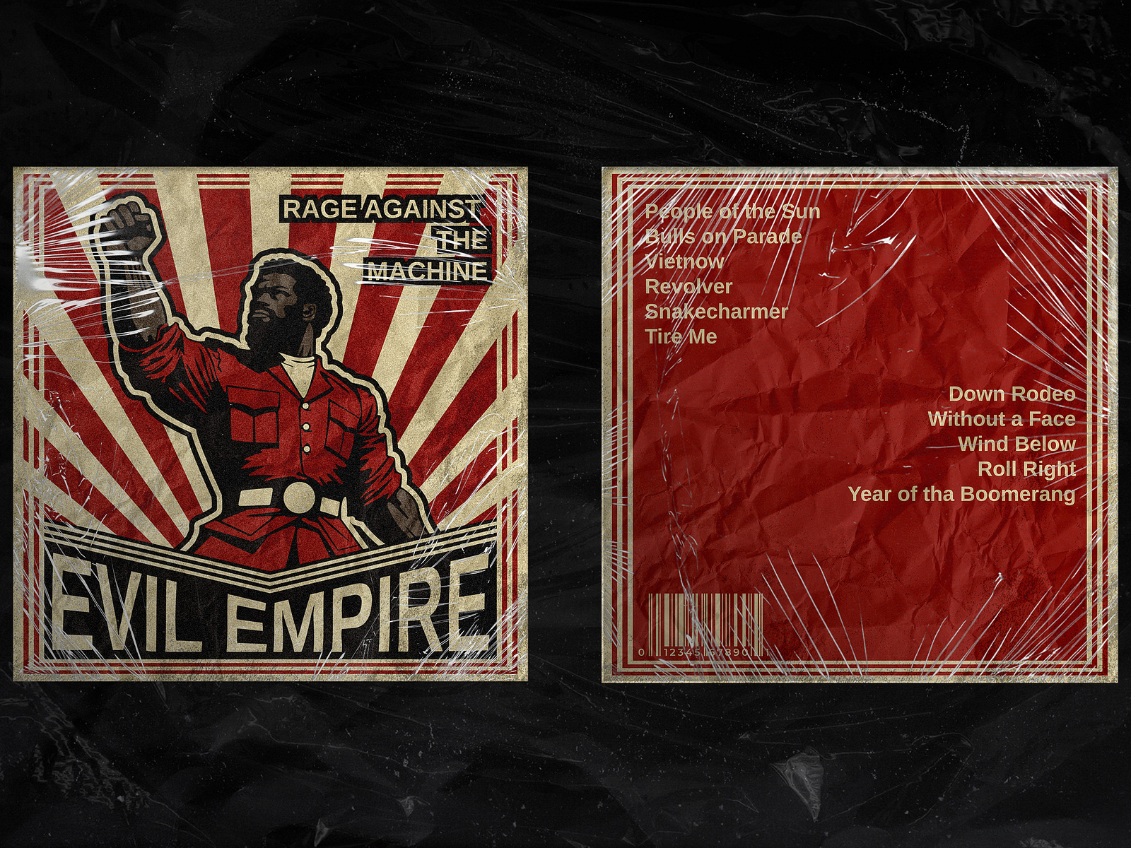Evil Empire - Album Redesign by Nicholas Darnell on Dribbble