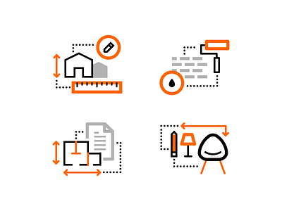 Architect Icon Set by Pavel Alekseev on Dribbble