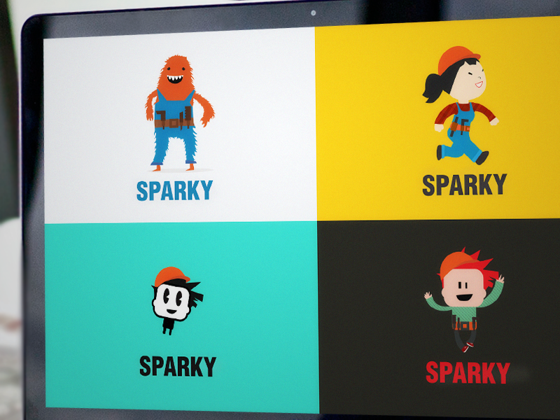 Sparky by Mariana Alt on Dribbble