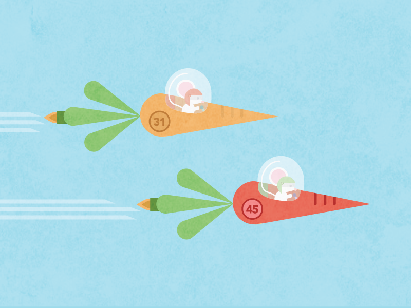 Mouse Race by elizabeth lin on Dribbble