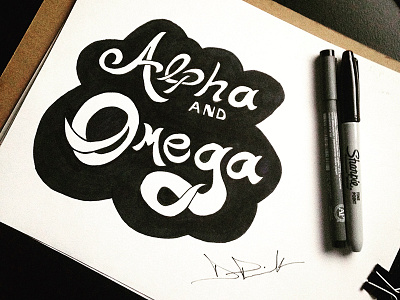 Alpha & Omega by DPCREATES on Dribbble