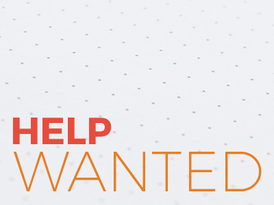 Help Wanted! Please. by Zsolt Takács on Dribbble