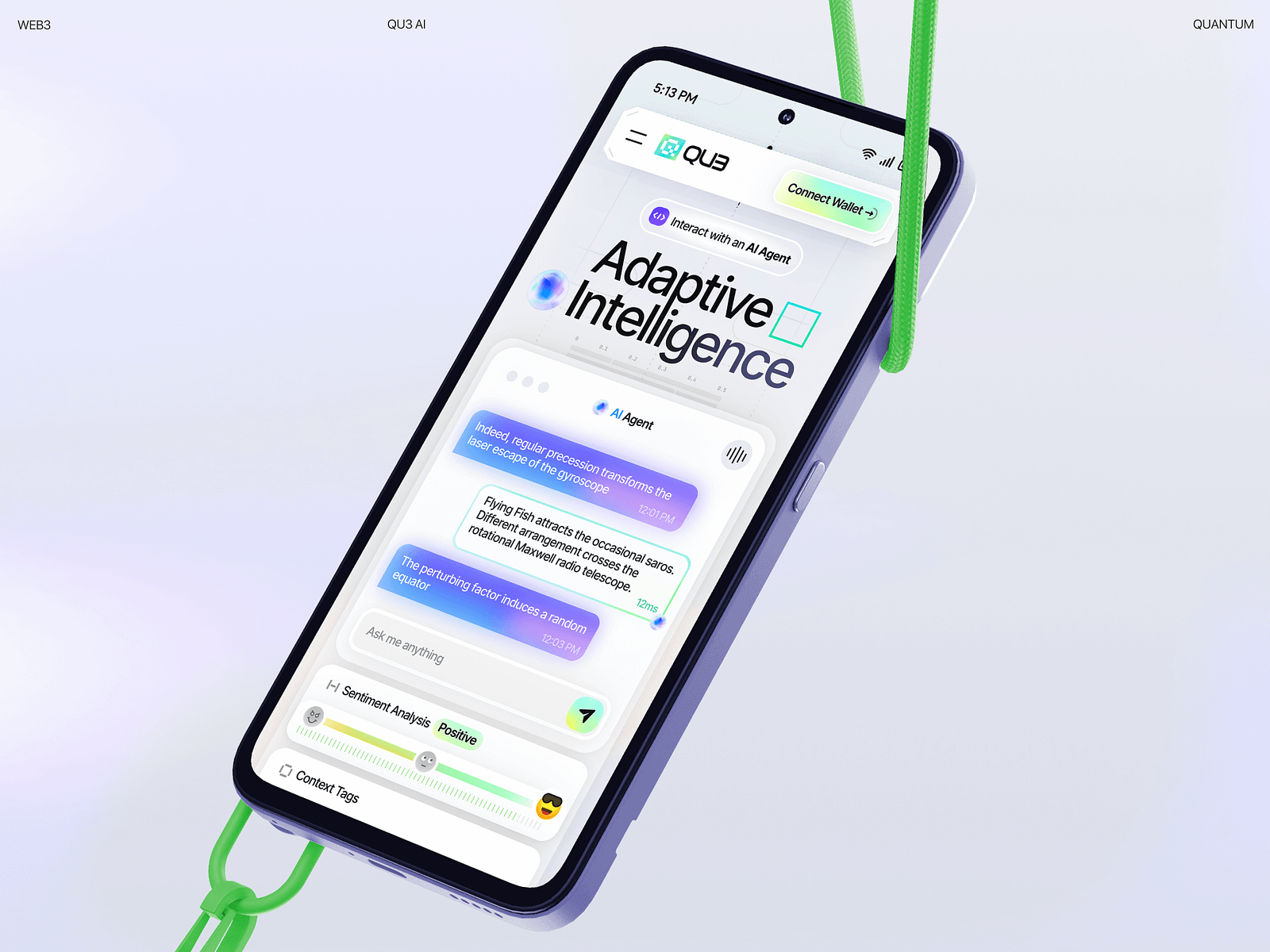 QU3: AI Quantum-Secure Wallet by Vlad Goncharov for Flatonica on Dribbble QU3: AI Quantum-Secure Wallet by Vlad Goncharov for Flatonica on Dribbble