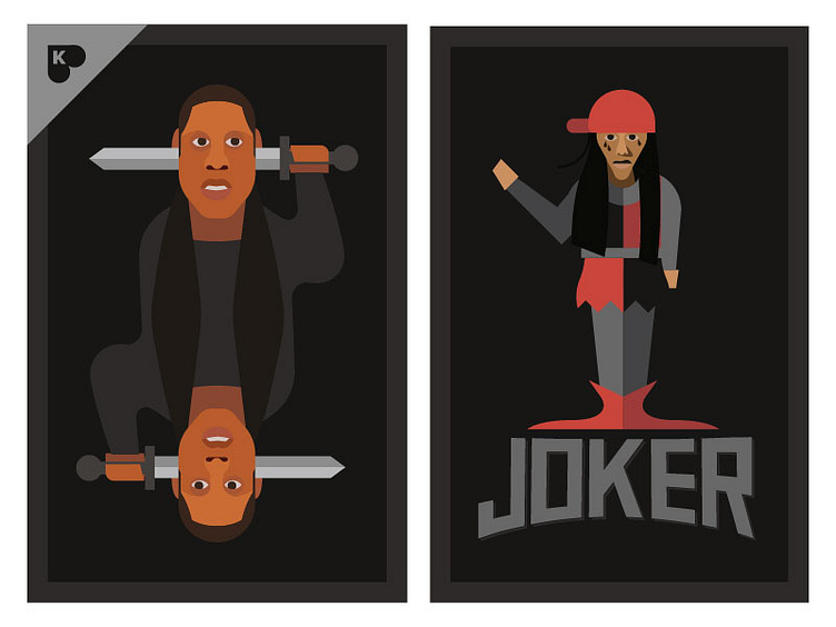 Hip Hop Hierarchy - Playing Cards by Nate Ward on Dribbble