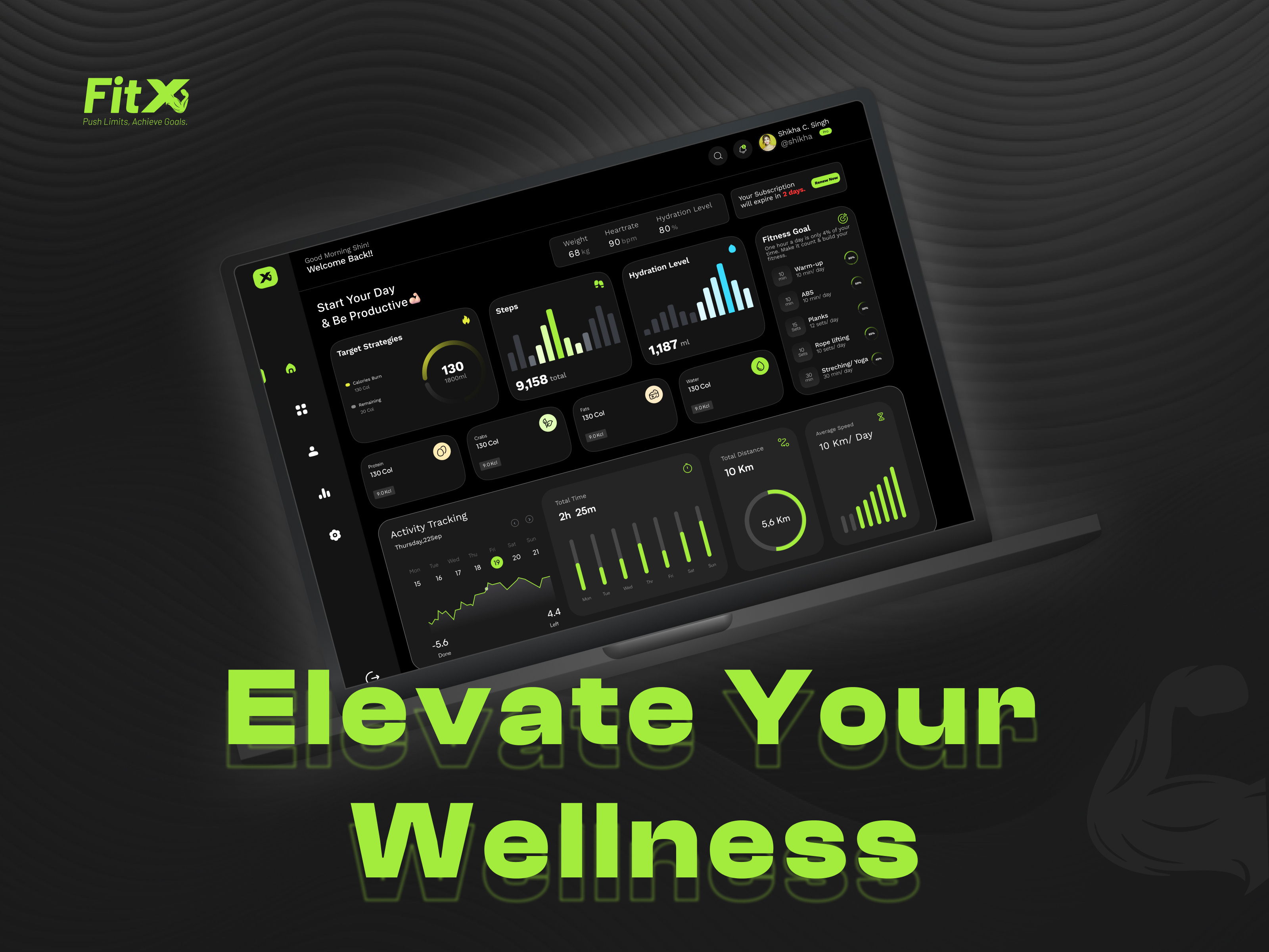 FitX: Push Limits, Achieve Goals by Lemolite Technologies LLP on Dribbble