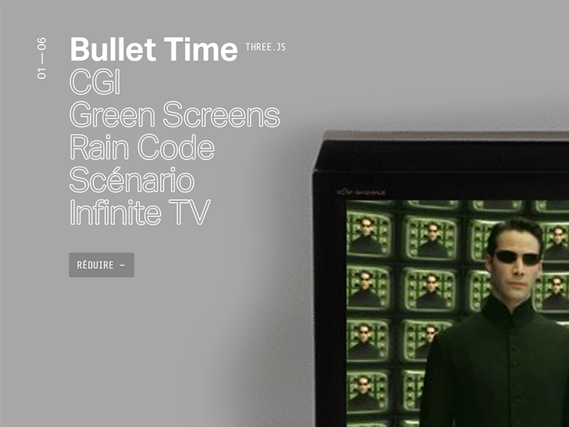 The Matrix — Making of by Pierre Georges on Dribbble