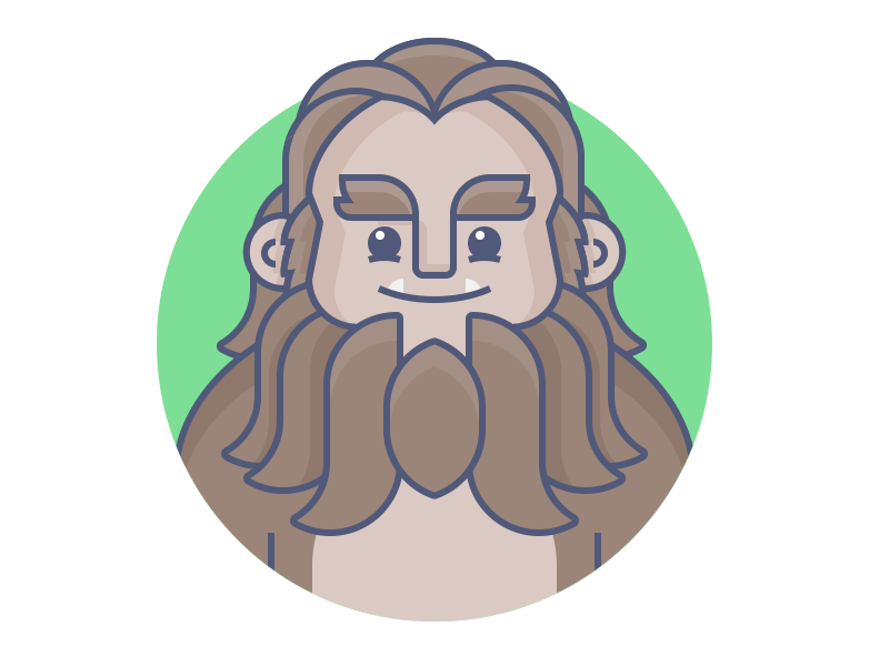 Sasquatch! Bless you... by Mario Jacome for KlientBoost on Dribbble