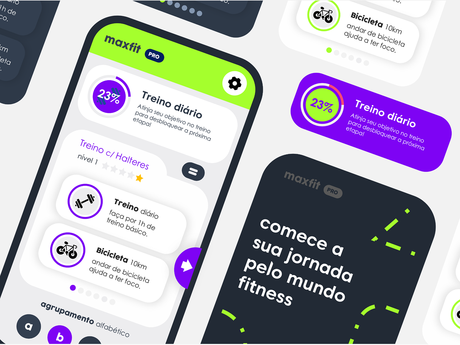 Maxfit PRO app - Leaderboard Screen by Leopoldo on Dribbble