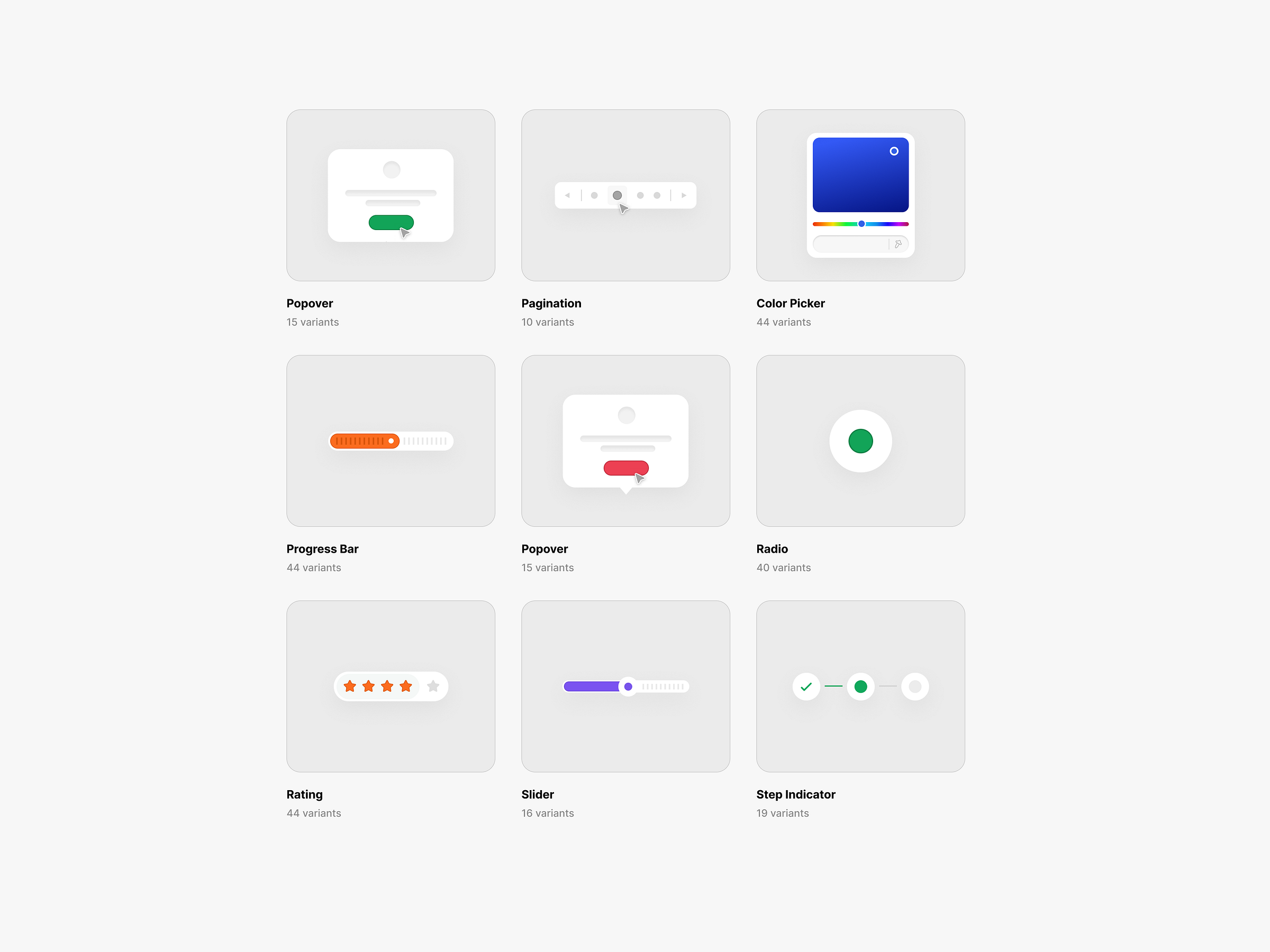 UI Elements - Design System #Exploration by DevDock on Dribbble