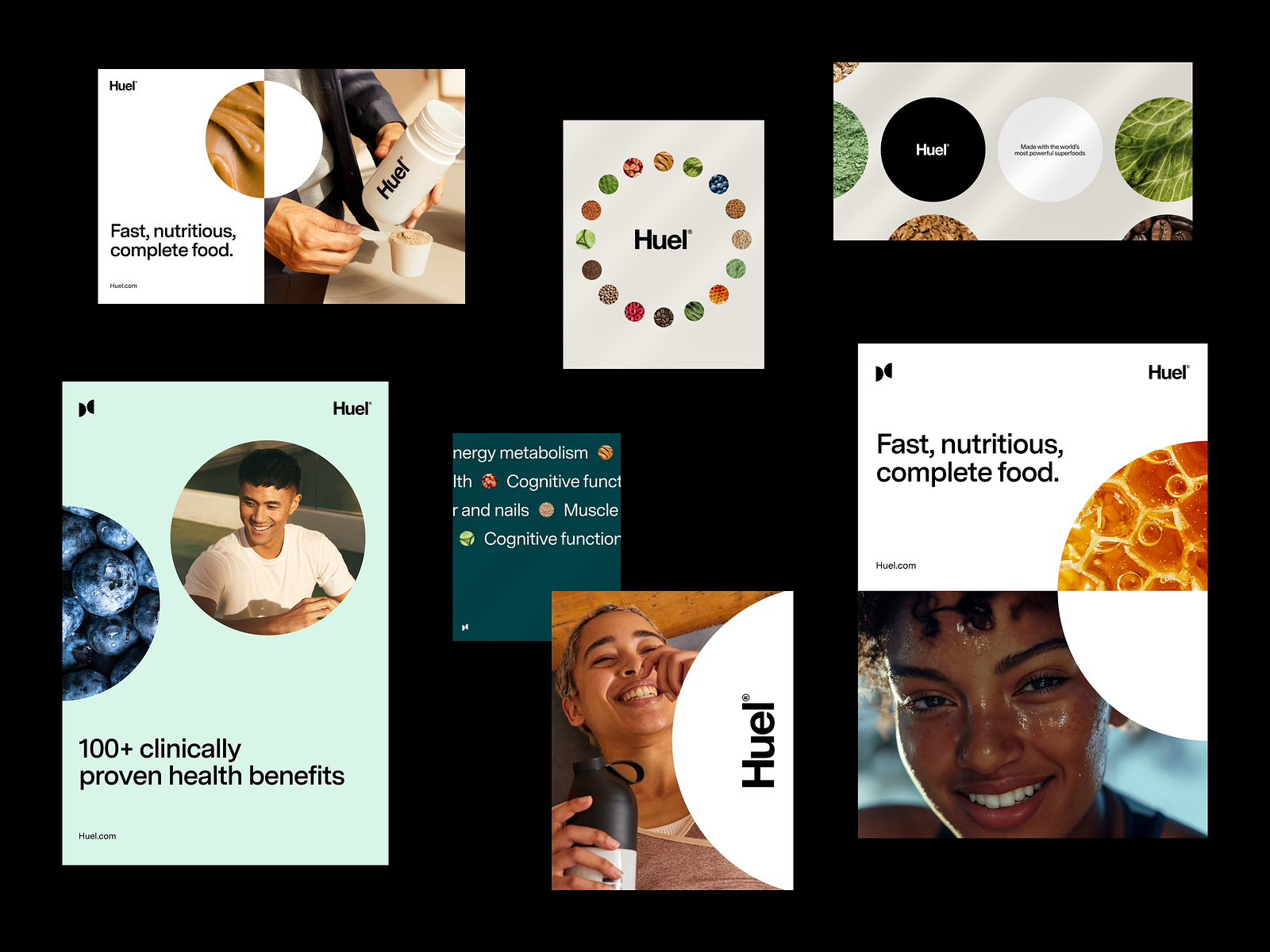 Huel Ad's by Jordan Jenkins on Dribbble
