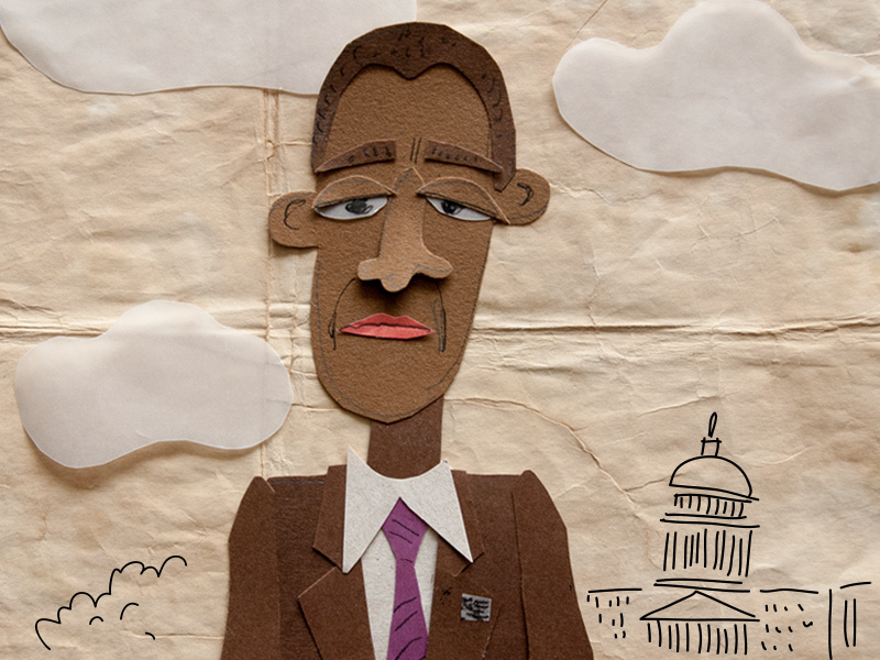 Obama by Oleg Tischenkov on Dribbble