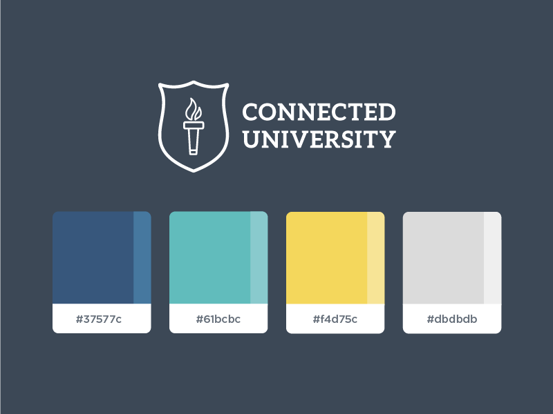 Brand Color Palette by Malena Zook for Salesforce R+D on Dribbble
