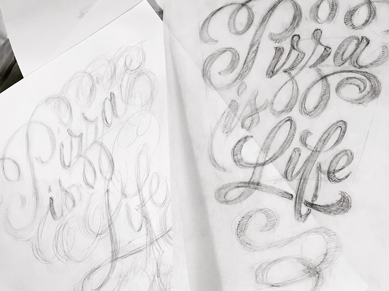 pizza is life by c on Dribbble