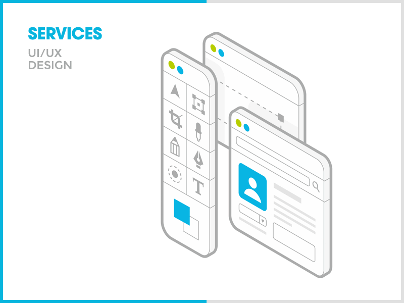 Services Icons by Vlad Shagov for Railsware on Dribbble