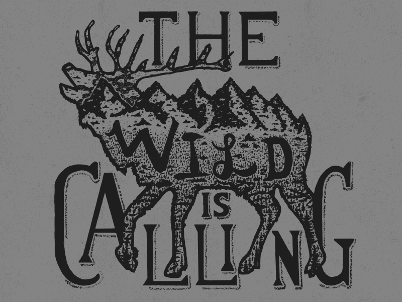The Wild Is Calling by Zach Rupert on Dribbble