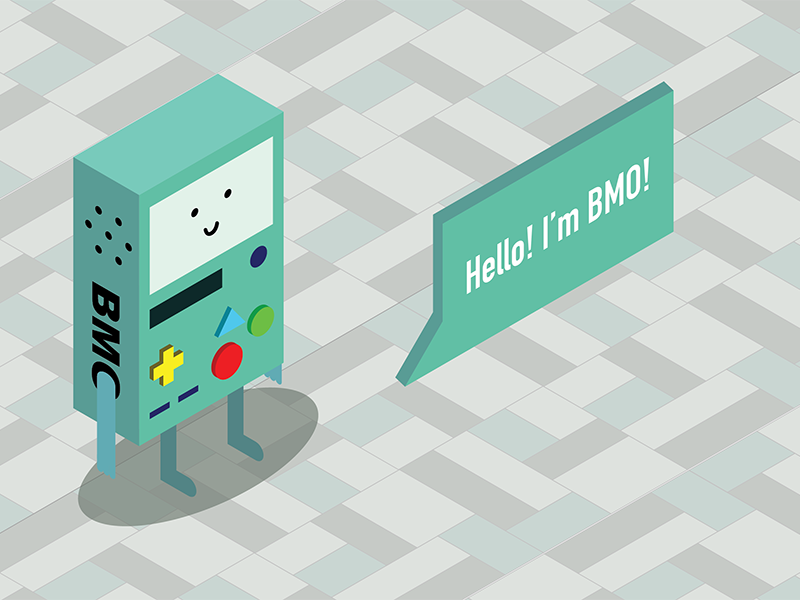 Isometric practice (BMO!) by Ash Lyons on Dribbble