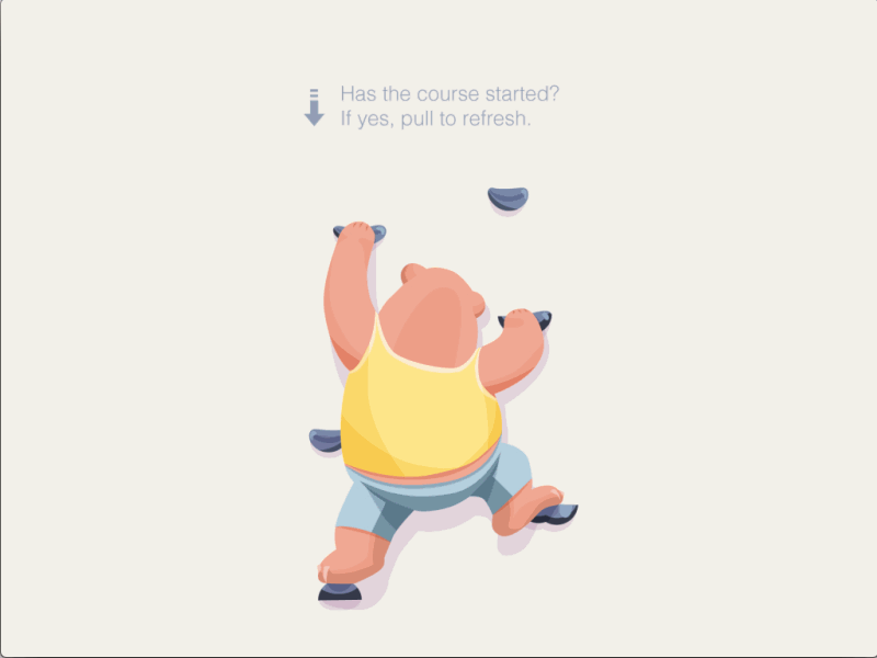 Bear Loading (Part of working) by Belle M. on Dribbble