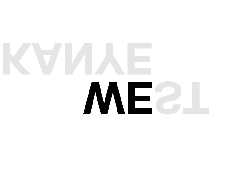 Kanye West logo by James Song on Dribbble