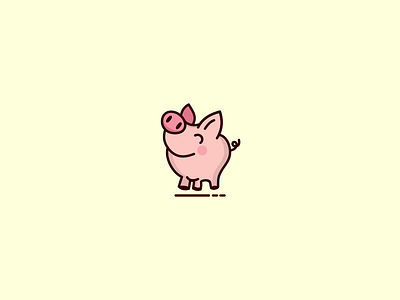 Arthur the pig by Tunde Szentes on Dribbble