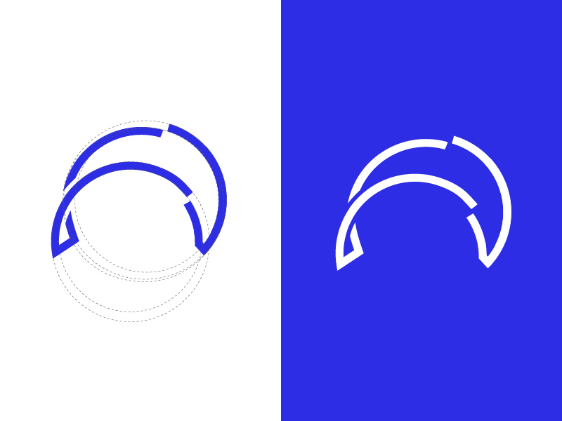 Dolphin sign + Grid by Paweł Pniewski on Dribbble