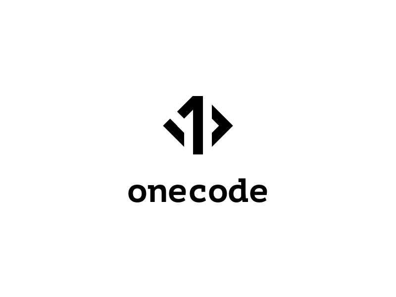 onecode Logo by Nelu Cebotari on Dribbble