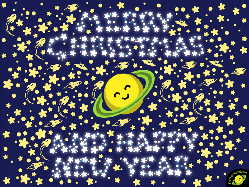 Merry Christmas! by TheToonPlanet on Dribbble