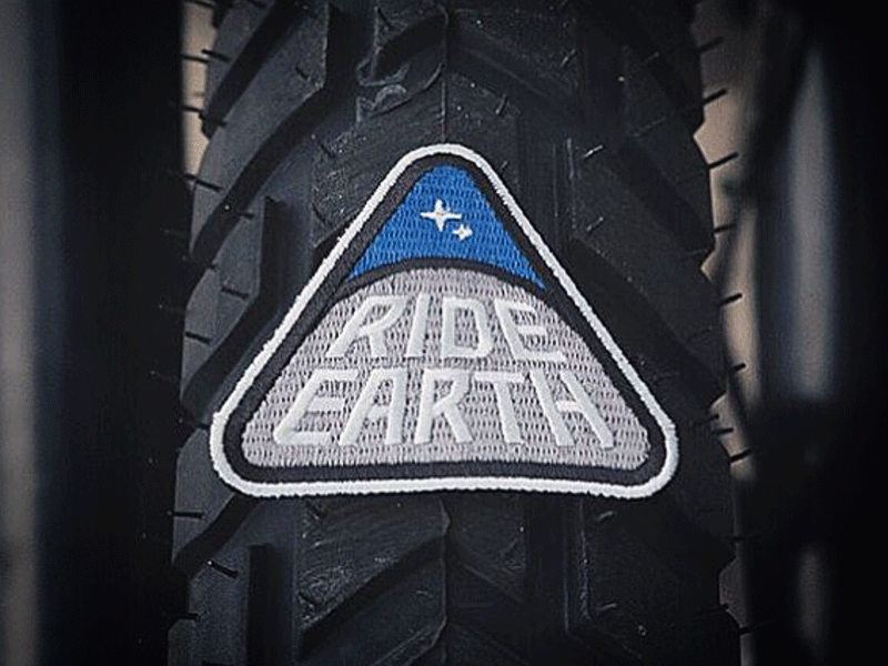 Ride Earth: the Patch (Giveaway) by Sebastiaan de With ️ on Dribbble