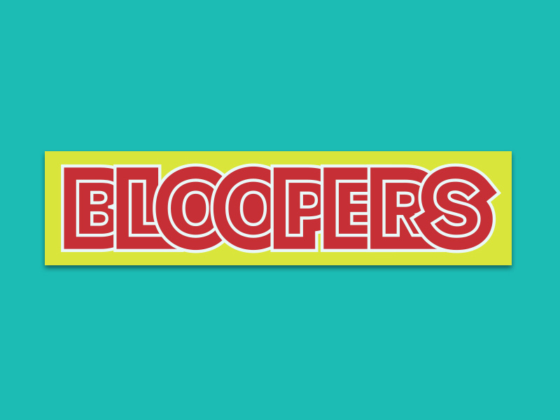 Bloopers by tiffanymiddleton on Dribbble