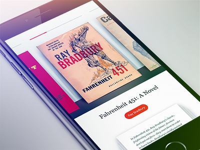 My Library app by Vadym on Dribbble
