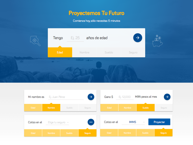 Progressive Form by Diego Ramos on Dribbble