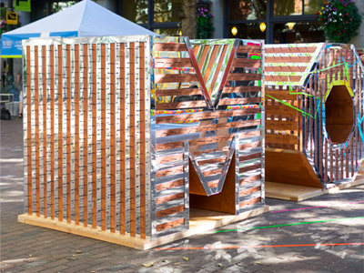 Seattle Design Festival Installation by Jessica Durkin on Dribbble