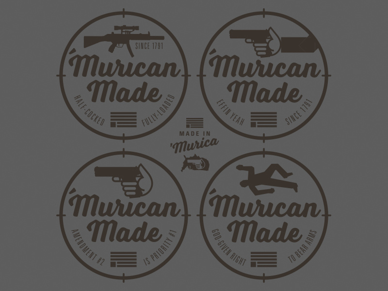 'Murican Made by JJ Smith on Dribbble